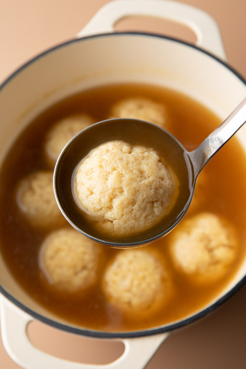 How To Make Matzo Balls Tutorial with Photos - Peas and Crayons