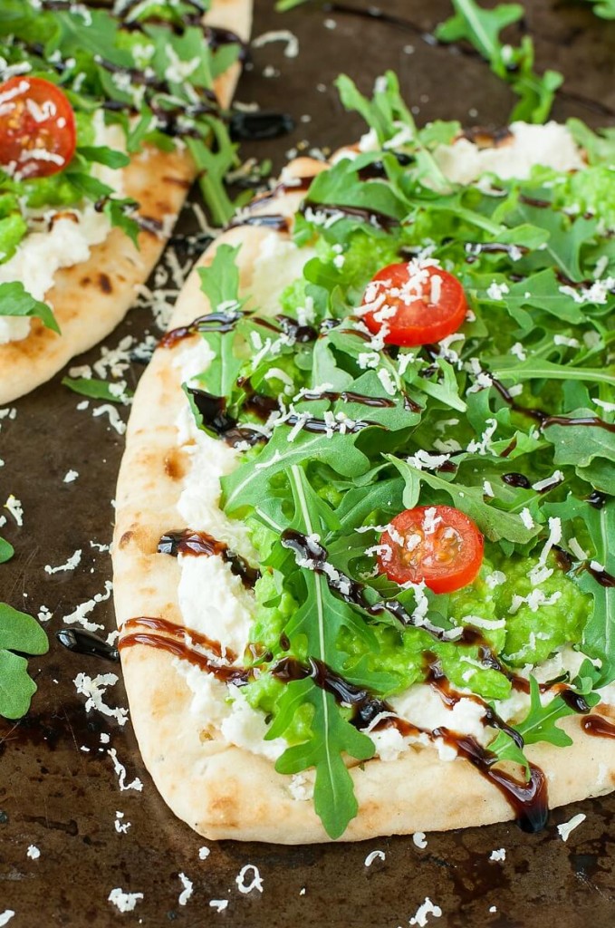 Lemon Ricotta Flatbread Recipe - Peas and Crayons
