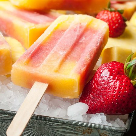 Tropical Fruit Pops Recipe - Peas and Crayons