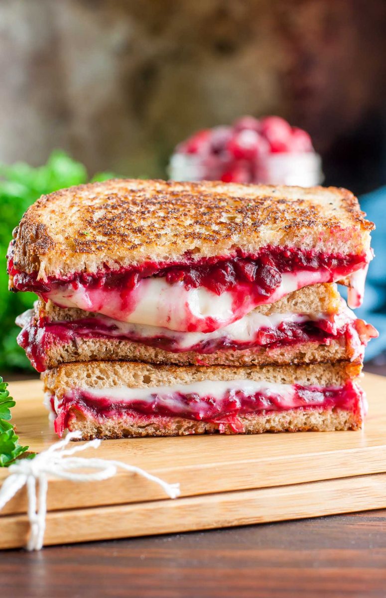Cranberry Pecan Grilled Cheese - Peas and Crayons