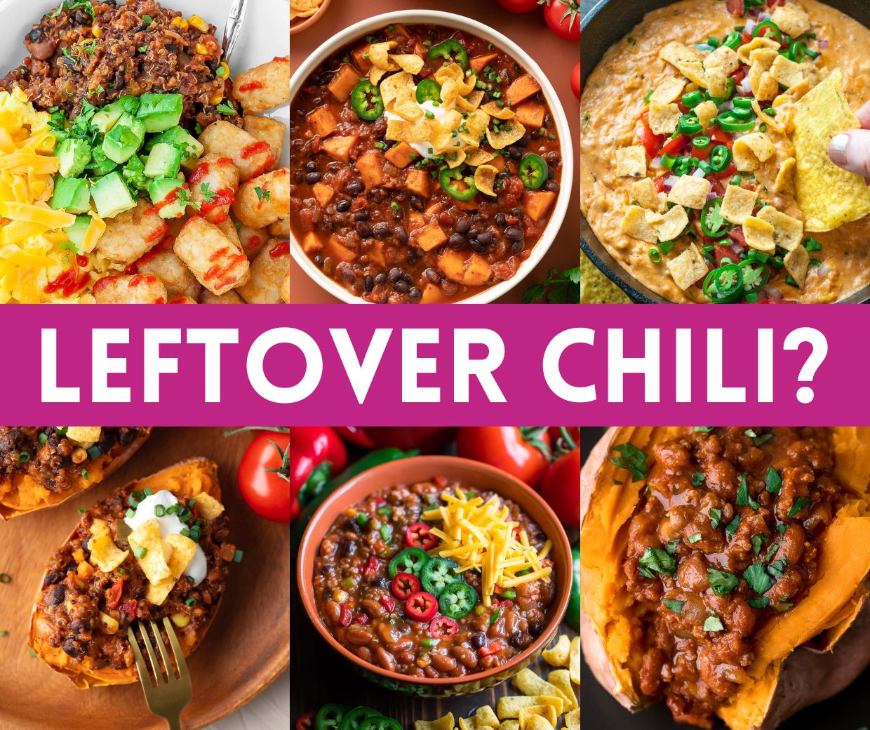 Leftover Chili Recipes - Peas and Crayons