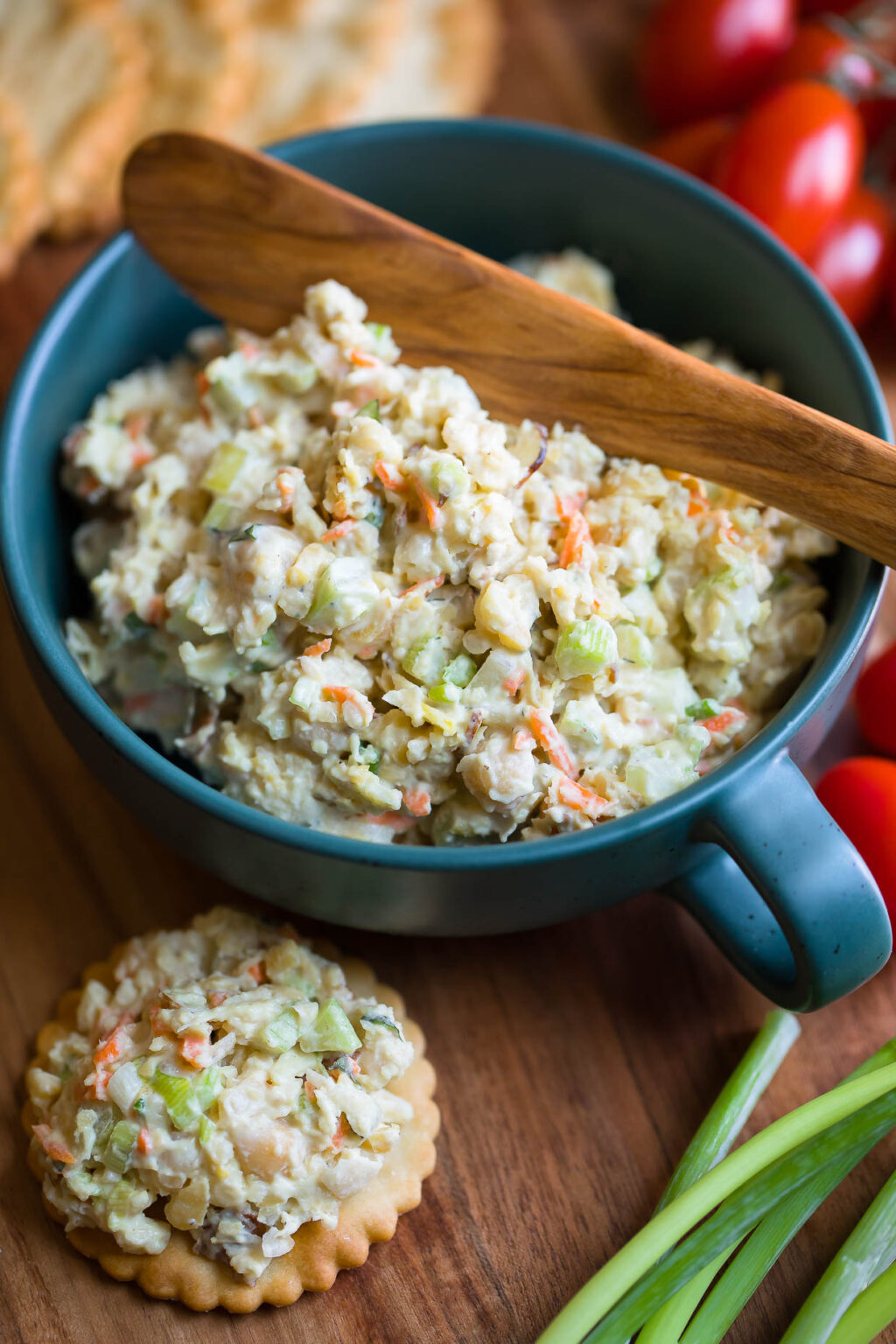 Mashed Chickpea Salad Recipe - Peas and Crayons