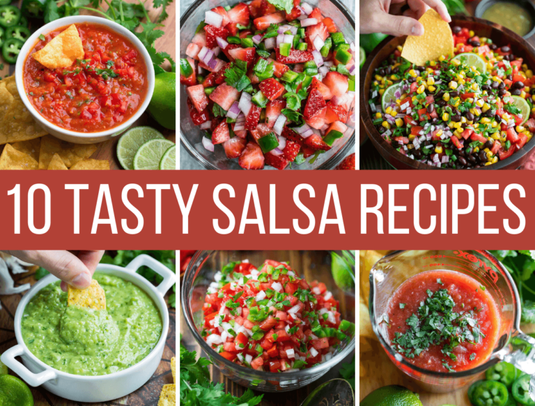 10 Tasty Salsa Recipes for Snacking and Sharing! - Peas and Crayons