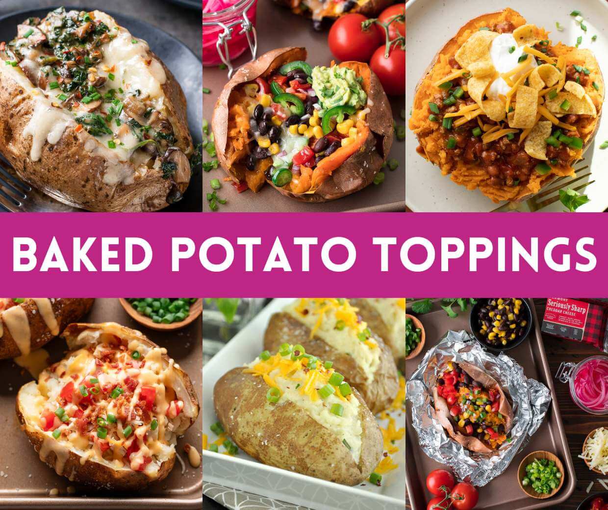 Cheesy Loaded Baked Potatoes with Chicken and Bacon