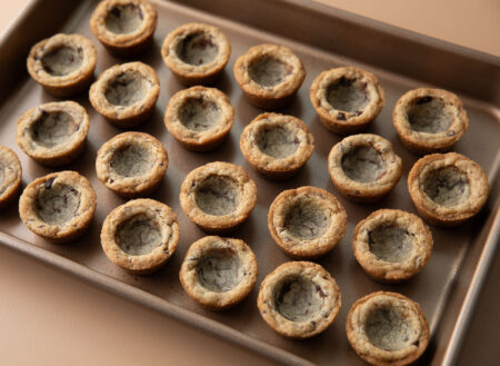 Mini Valentine Cookie Cups - Peas and Crayons