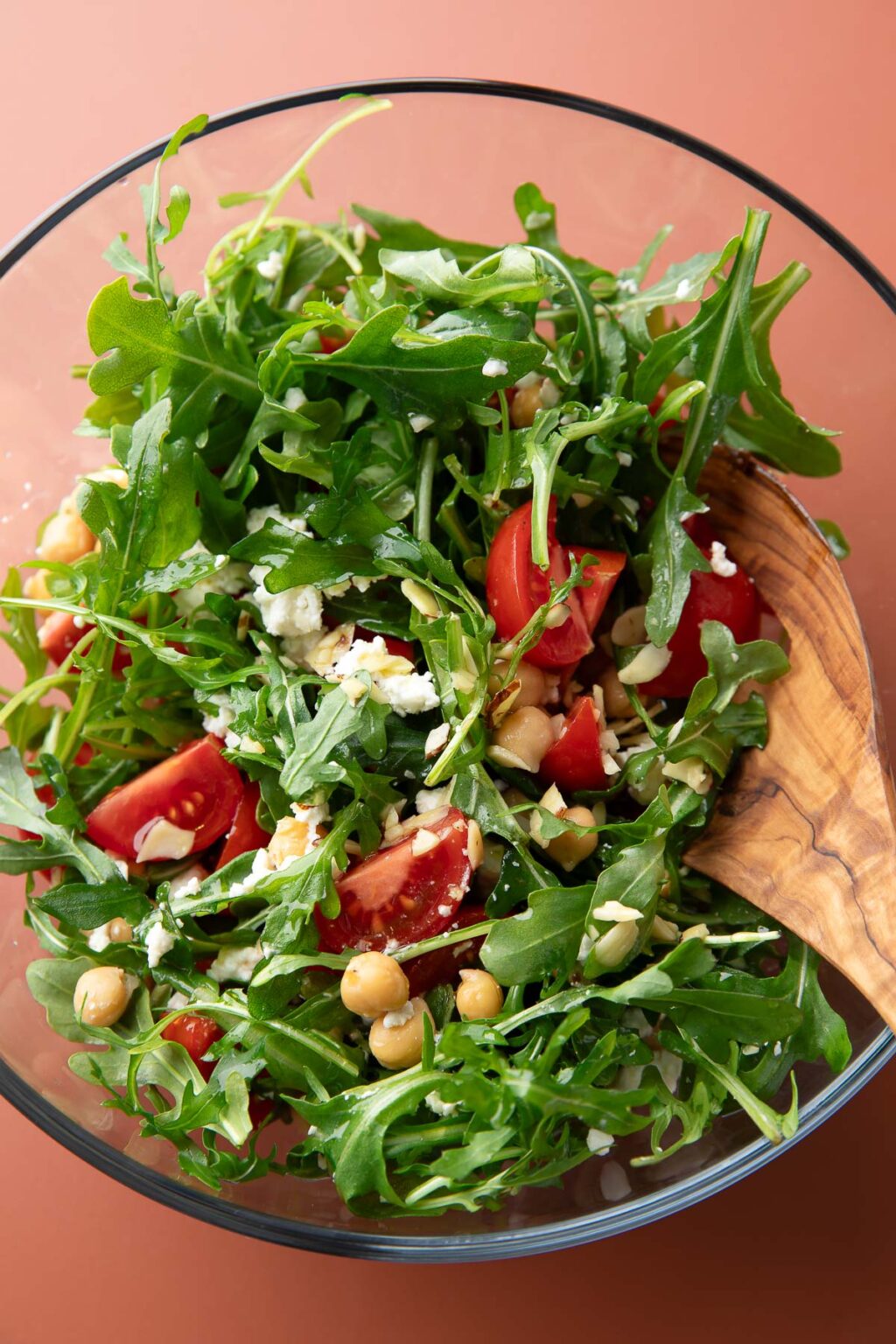 Tomato Arugula Salad - Peas and Crayons