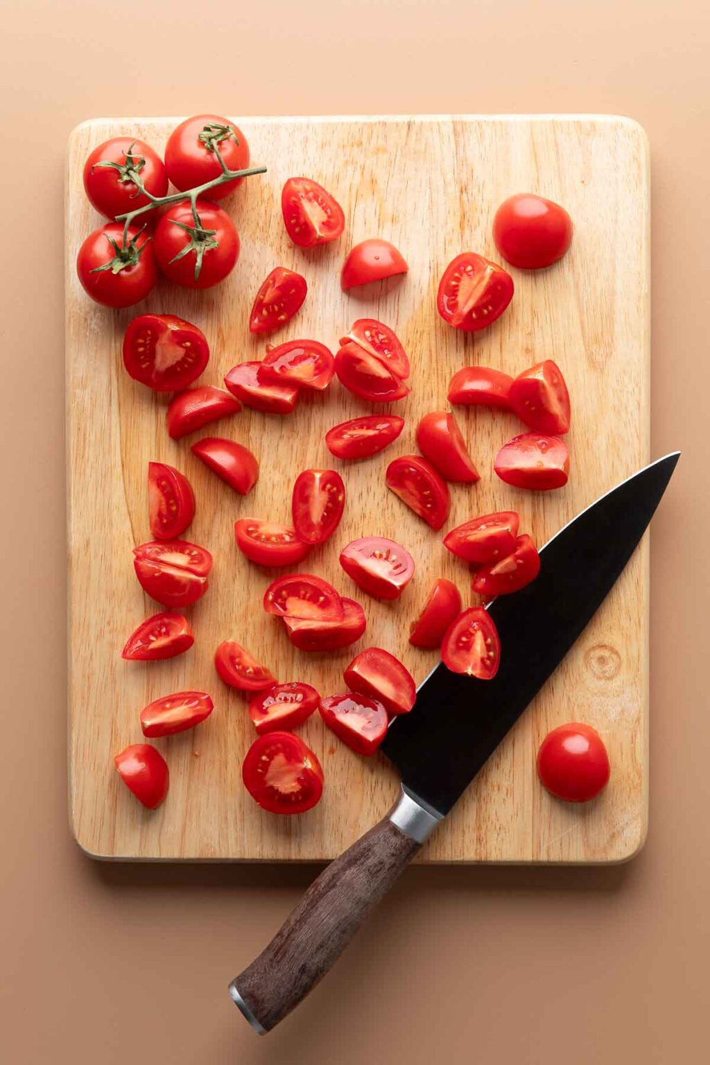 Tomato Arugula Salad - Peas and Crayons