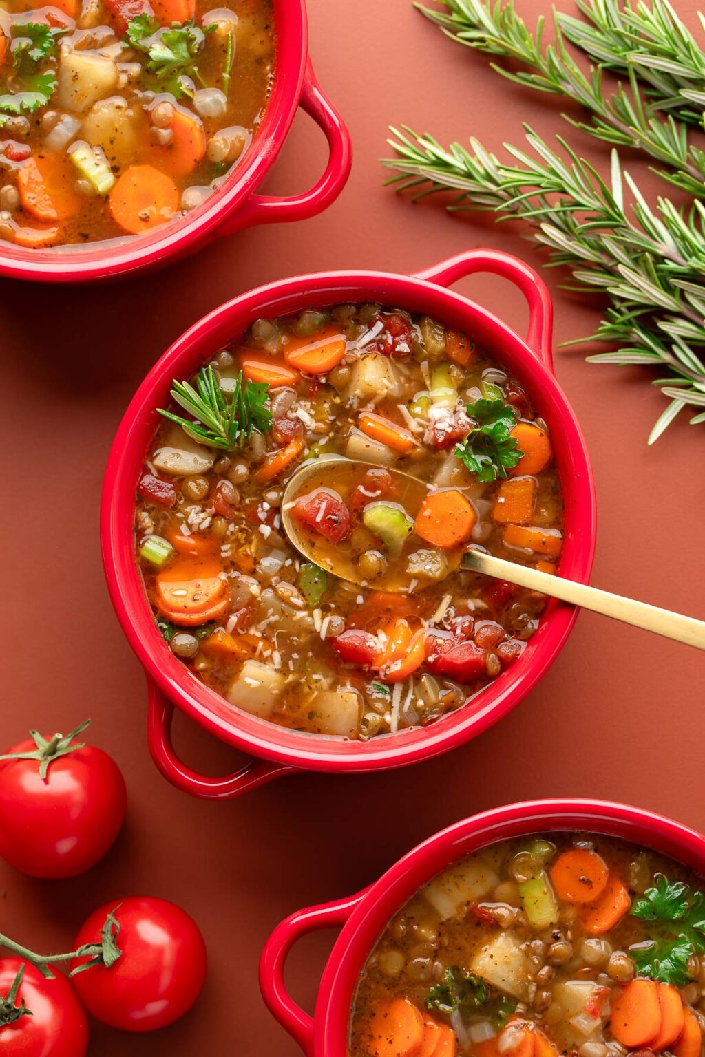 Lentil Potato Soup - Peas and Crayons