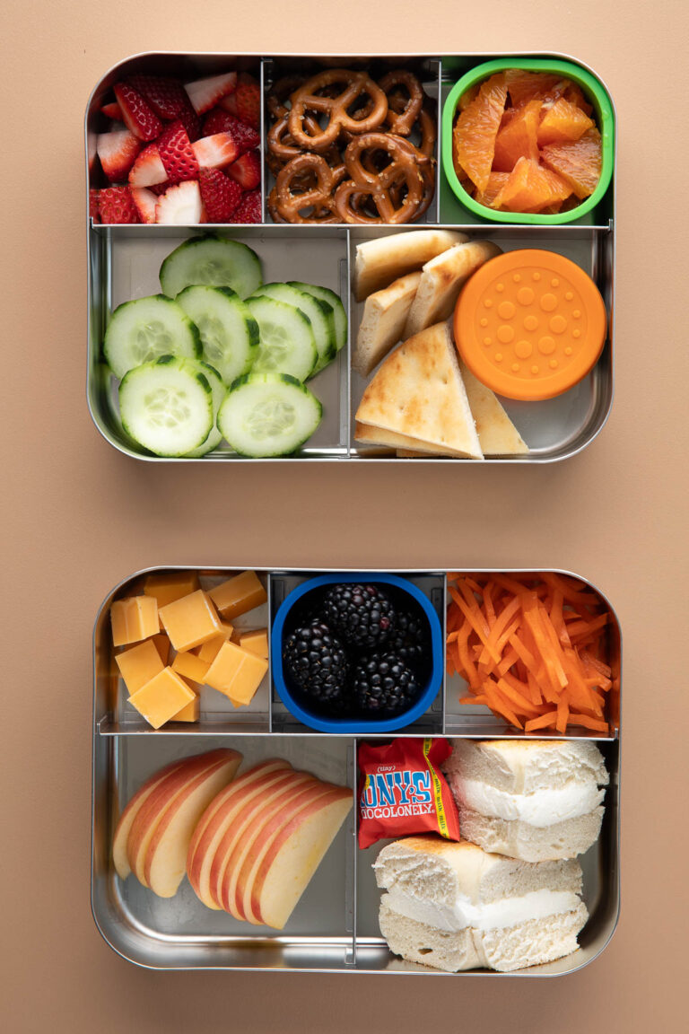 Easy Lunch Ideas for Kindergarten - Peas and Crayons