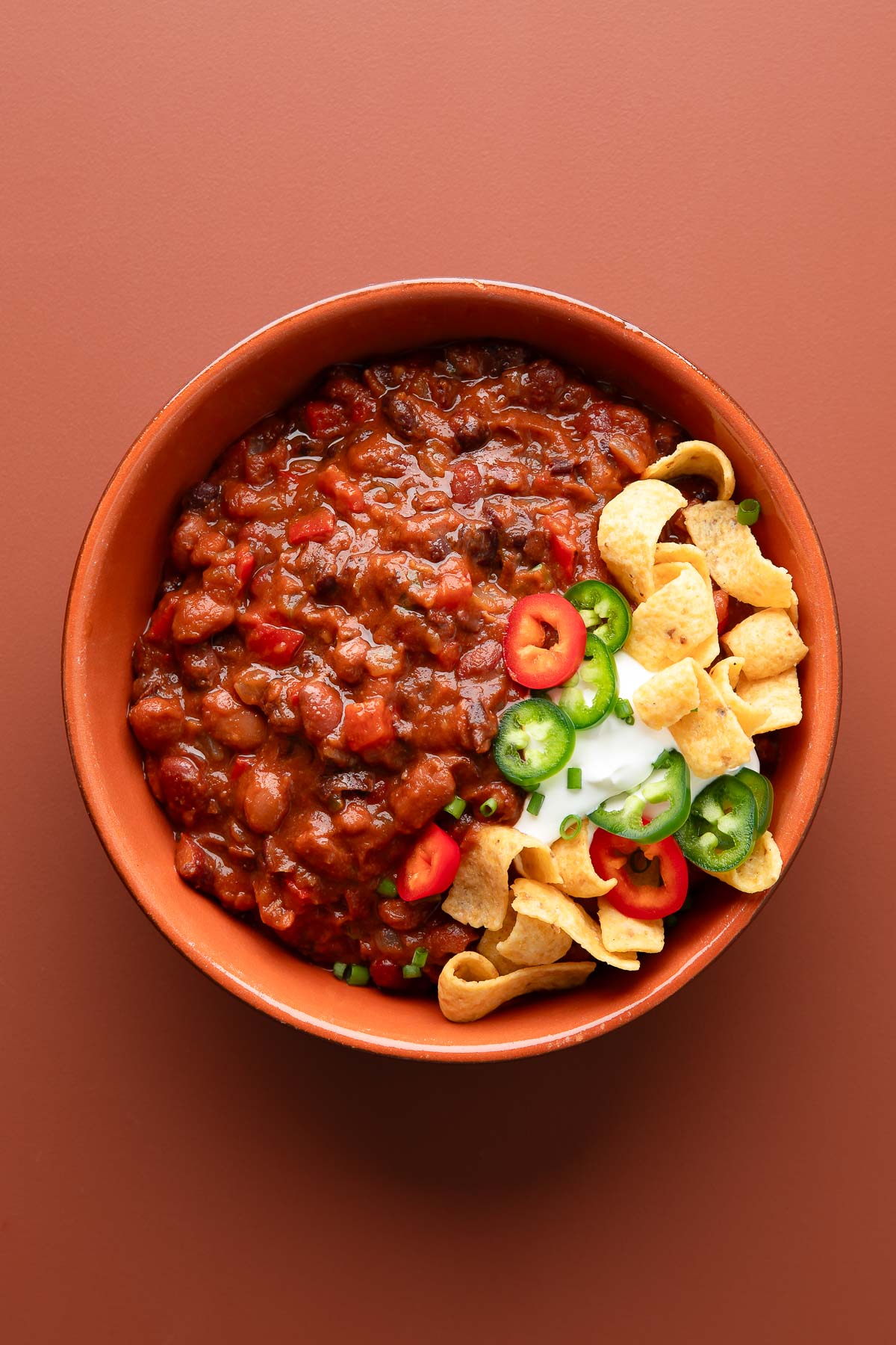 Three Bean Chili - Peas and Crayons