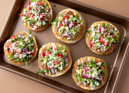 Mini Tostadas - Vegetarian + Gluten-Free