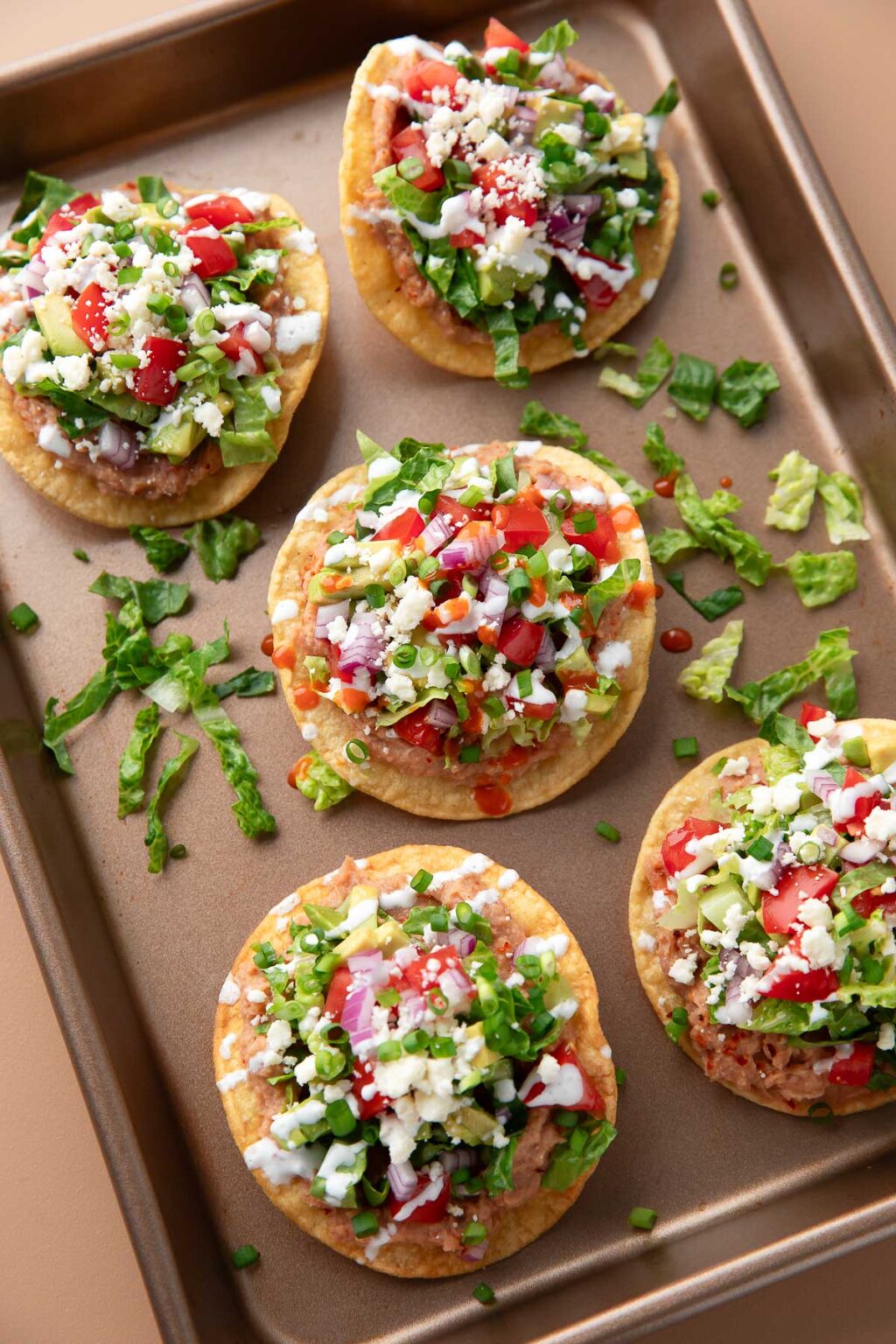 Mini Tostadas - Vegetarian + Gluten-Free