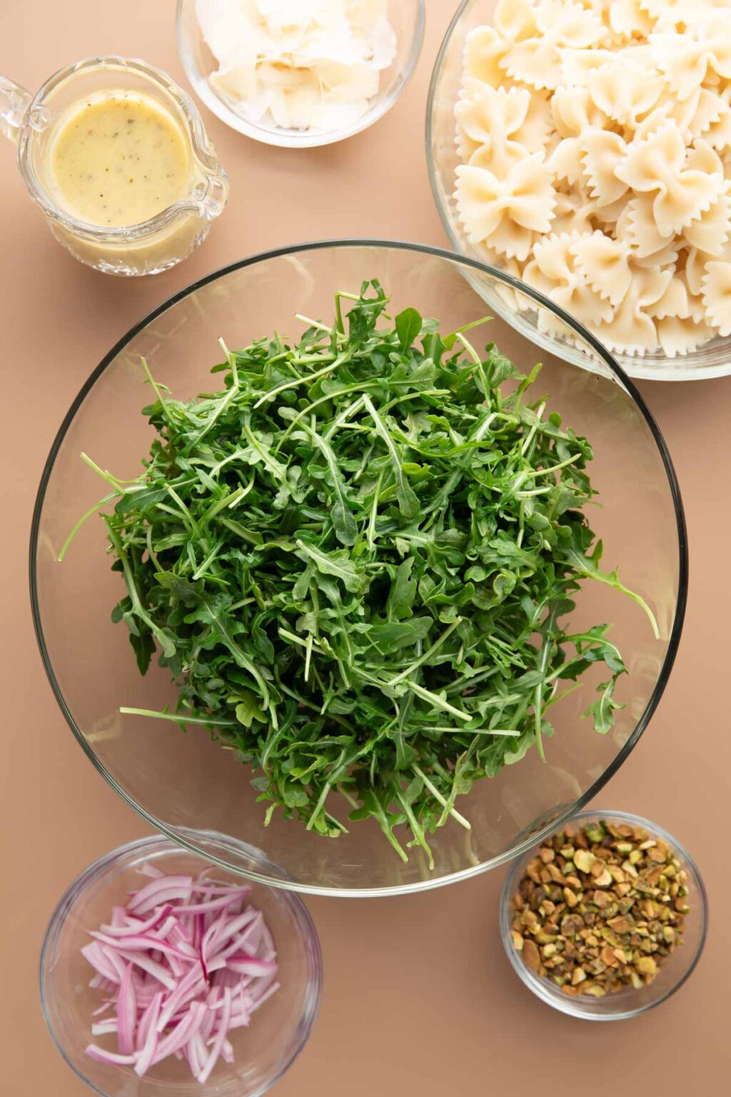 Lemon Pasta Salad with Arugula and Parmesan - Peas and Crayons